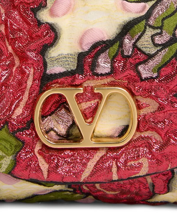 Valentino Garavani Rose Pattern Shoulder Bag