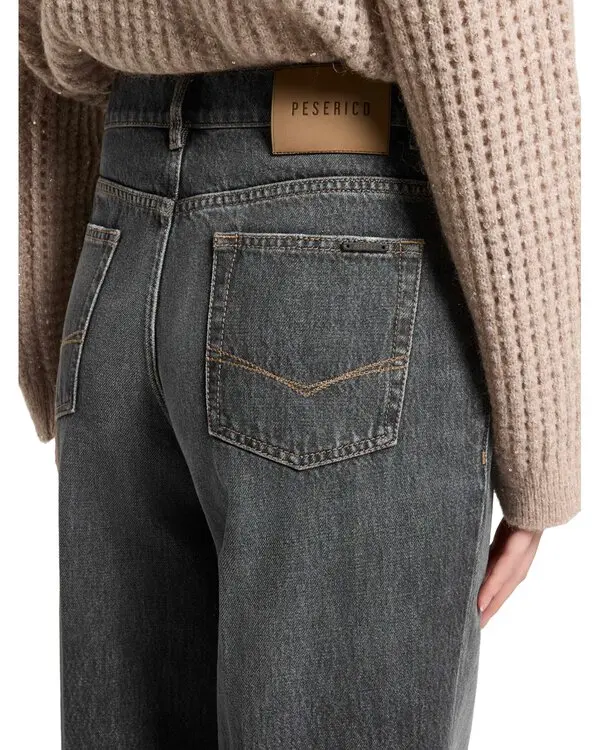 Peserico Cotton Denim Twill Pants