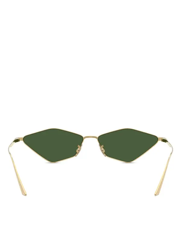 Khaite Oliver Peoples X Geometric Sunglasses, 60mm