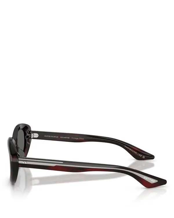 Khaite Oliver Peoples X Oval Sunglasses, 53mm