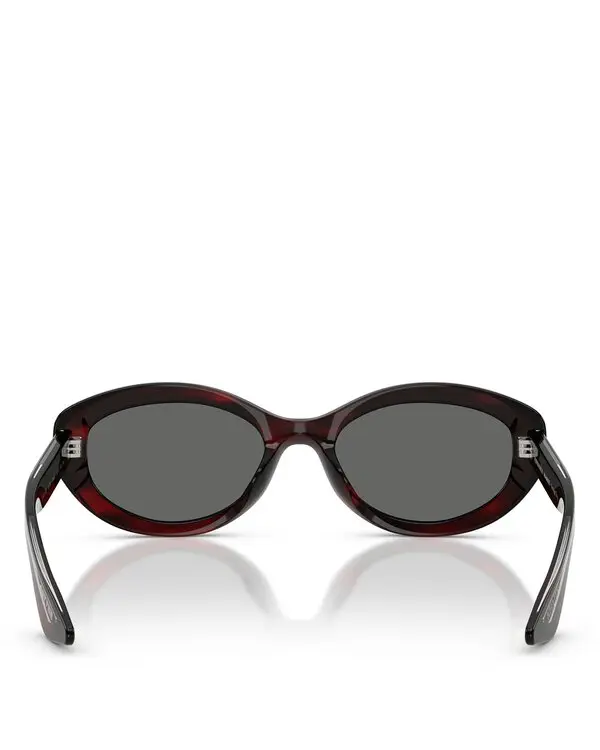 Khaite Oliver Peoples X Oval Sunglasses, 53mm