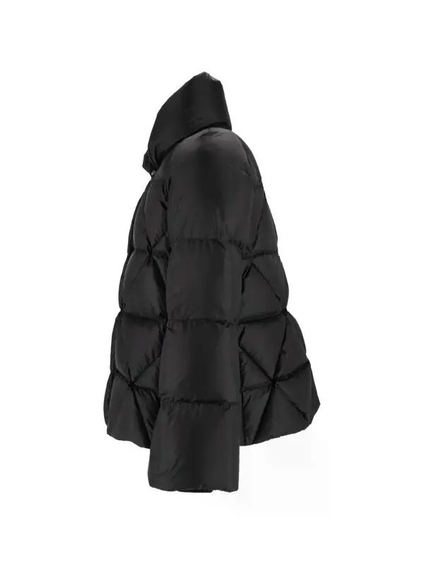 FAY Argyle-quilted Gancio-fastening Jacket