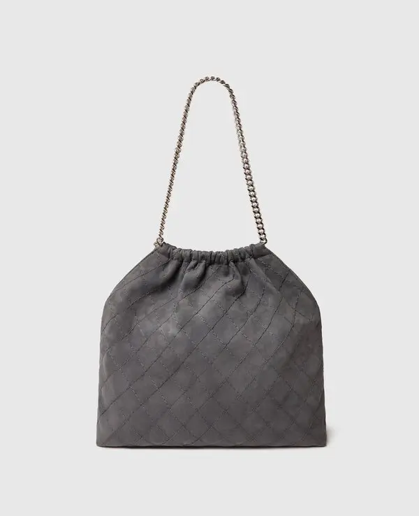 Stella McCartney Falabella Quilted Medium Drawstring Bag