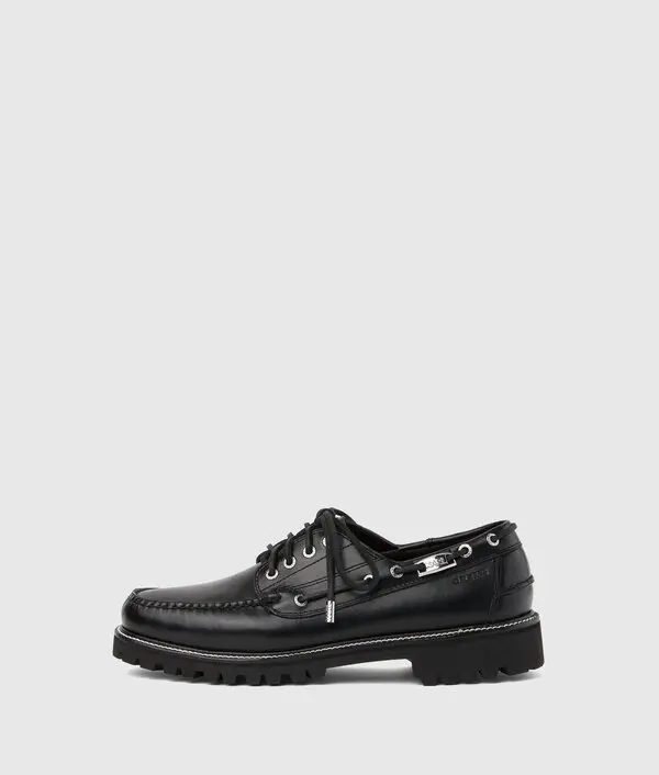 Karl Lagerfeld Kl X G.h.bass Boat Shoes - Black