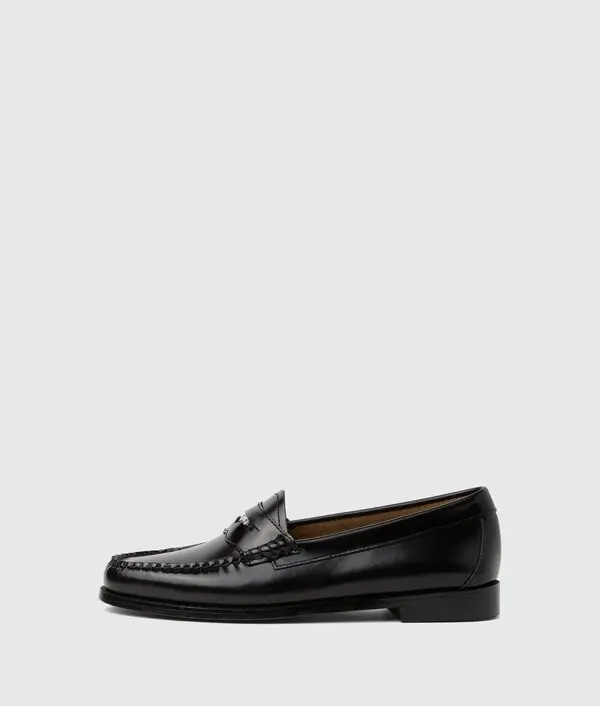 Karl Lagerfeld Kl X G.h.bass Penny Loafers - Black