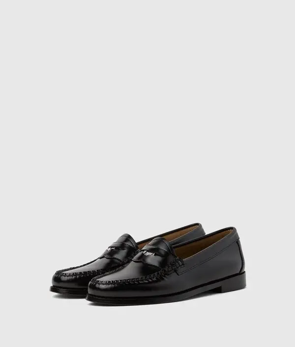 Karl Lagerfeld Kl X G.h.bass Penny Loafers - Black