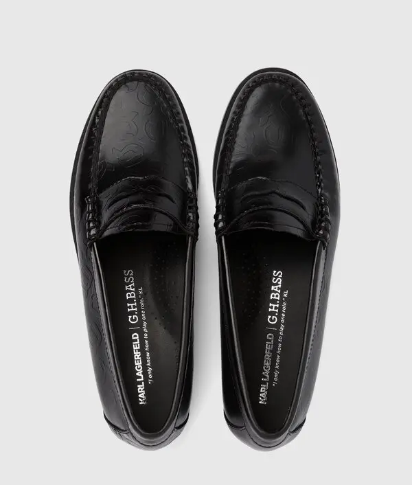 Karl Lagerfeld Kl X G.h.bass Ikon Nft Loafers