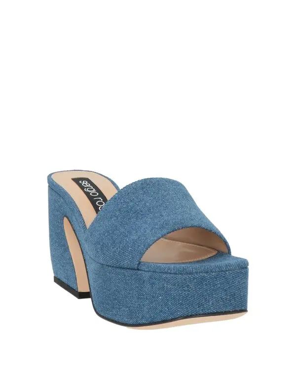 SERGIO ROSSI Sandals Size Textile Fibers