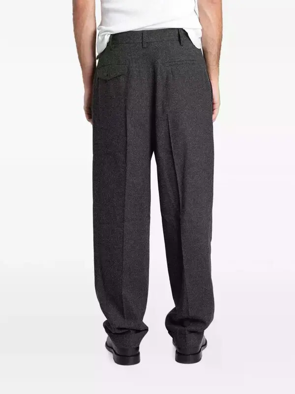 MAGLIANO Fold-over Waist Straight-leg Trousers