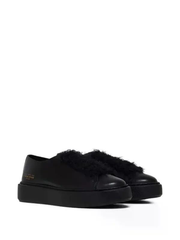 VANDA NOVAK Grace Light Platform Sneakers