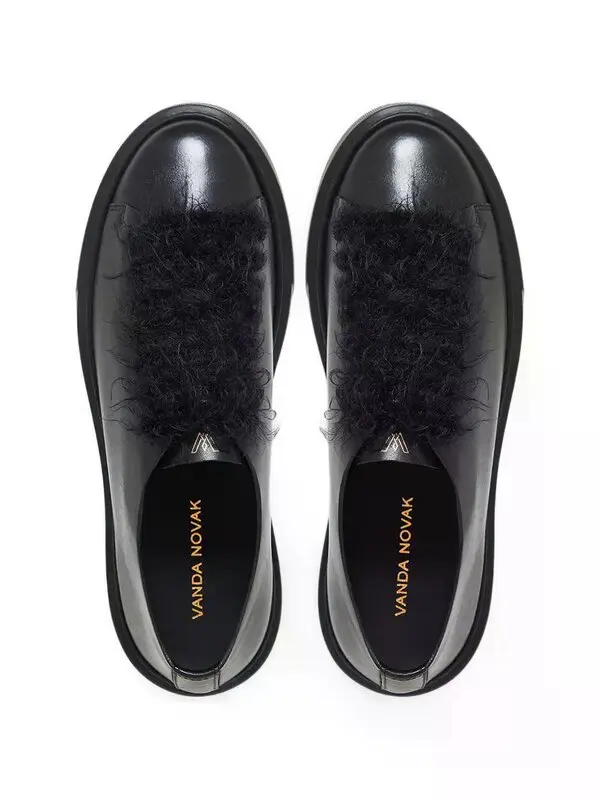 VANDA NOVAK Grace Light Platform Sneakers