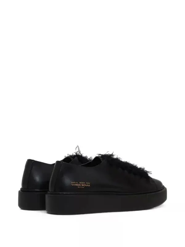 VANDA NOVAK Grace Light Platform Sneakers