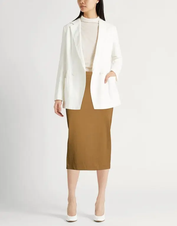 JUCCA Midi Skirt Military Size Viscose, Polyamide, Elastane