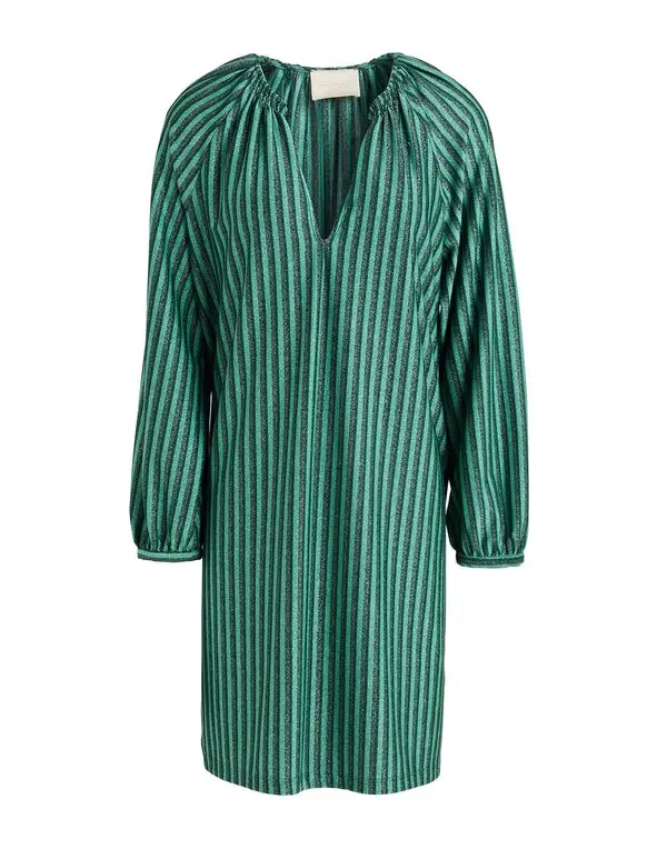 Momoni Mini Dress Size Polyester, Viscose, Metallic Polyester, Polyamide, Elastane