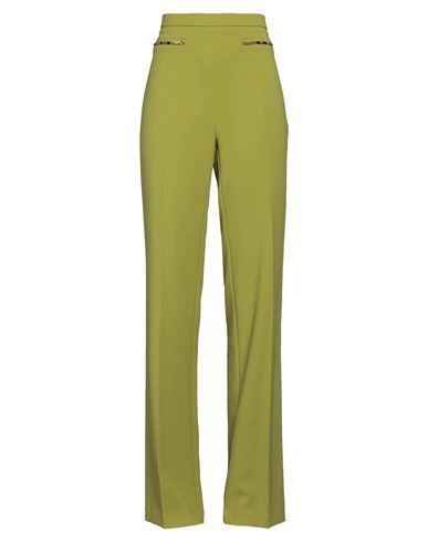 Elisabetta Franchi Pants Lime Size Polyester, Elastane