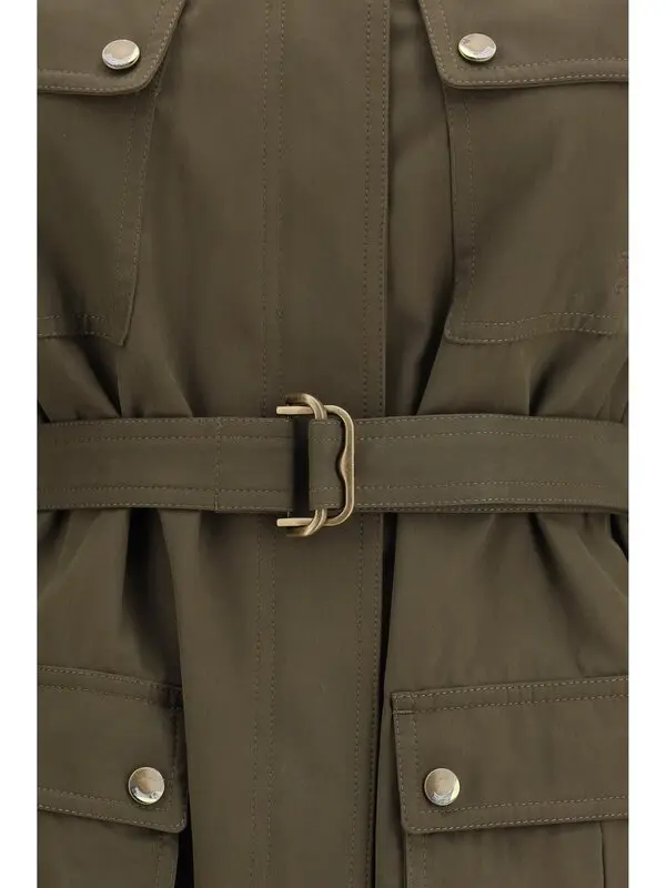 Burberry Gabardine Safari Jacket
