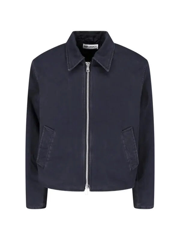 Our Legacy Jacket Zip "slight - Blue