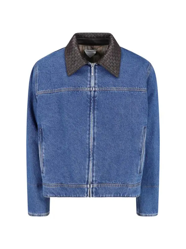 Bottega Veneta Denim Jacket "intrecciato
