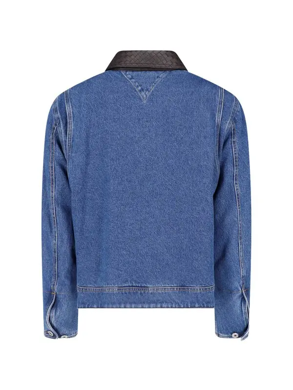 Bottega Veneta Denim Jacket "intrecciato