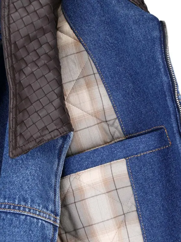 Bottega Veneta Denim Jacket "intrecciato