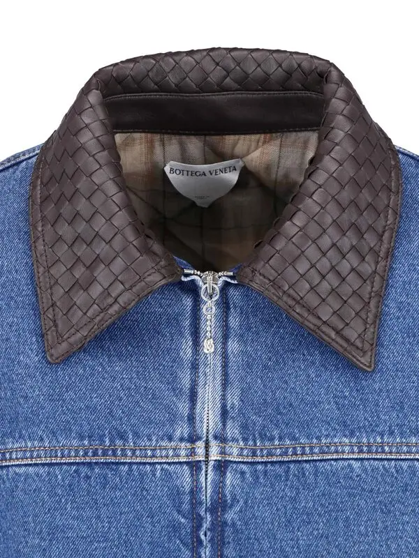 Bottega Veneta Denim Jacket "intrecciato