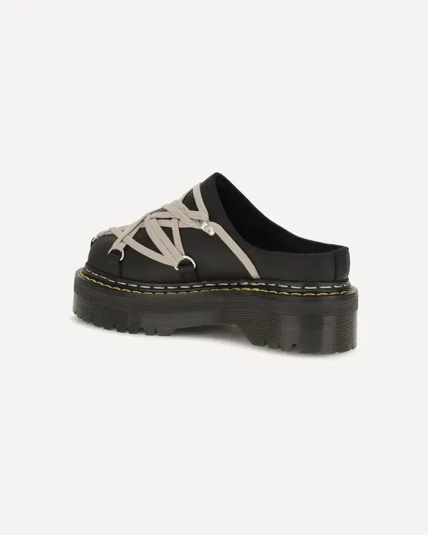 Rick Owens Quad Sole Megalace Mules