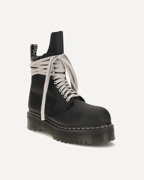 Rick Owens Quad Sole Steel Boots