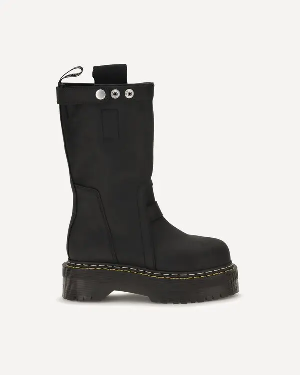 Rick Owens Quad Sole Pull On Boots