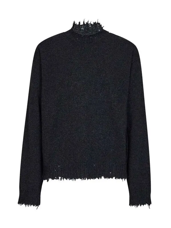 UMA WANG Distressed-effect Sweater