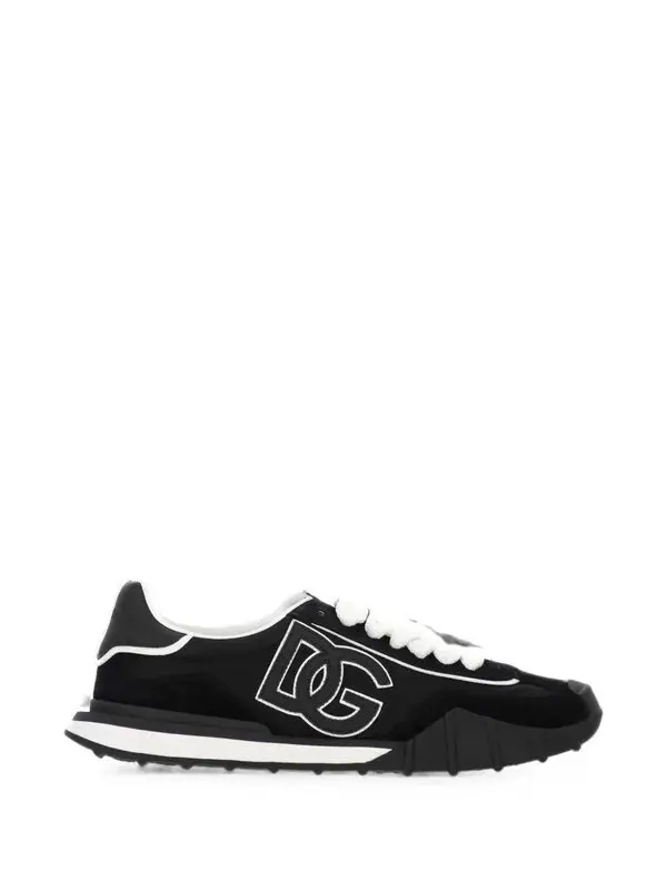 Dolce & Gabbana Sneakers With Dg Logo Appliqu