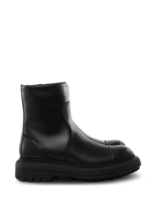 Givenchy Leather Cargo Biker Boots