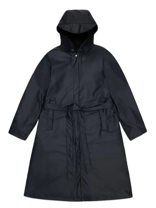 Rains A Line Longer Jacket - Black