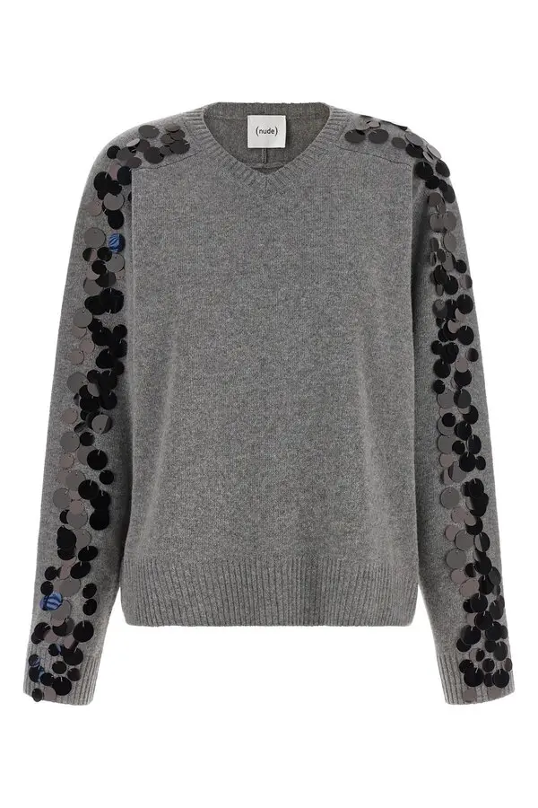 NUDE Sequin Sweater