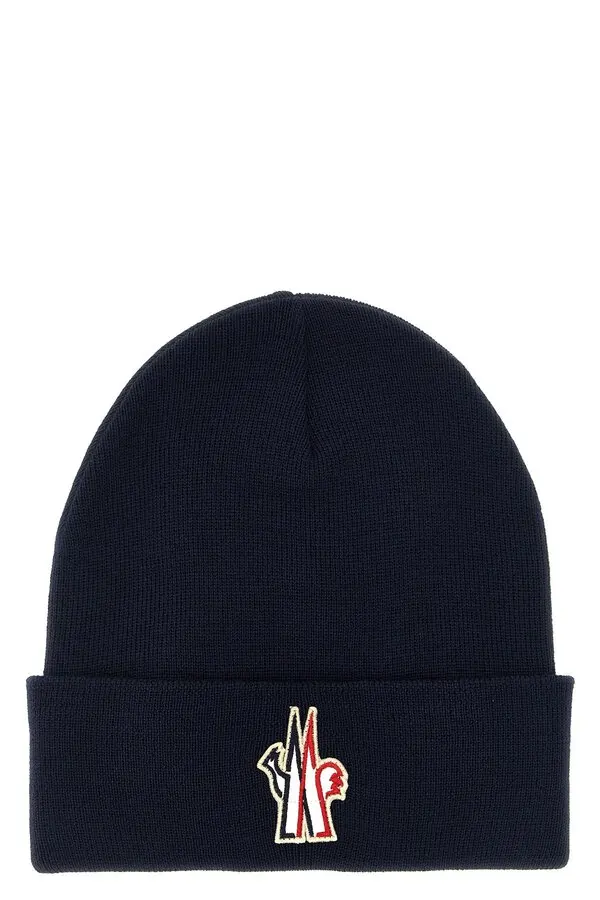 Moncler Logo Patch Beanie