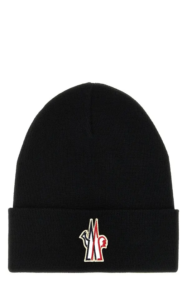 Moncler Logo Patch Beanie