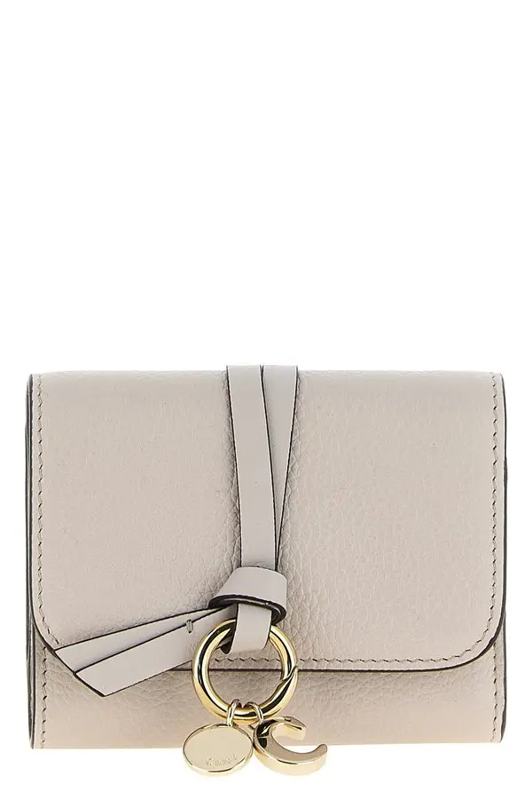 Chloé Alphabet' Wallet - Gray