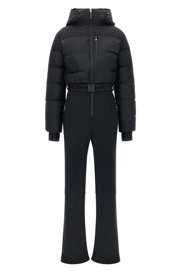 YVES SALOMON Ski Suit Hood Lined