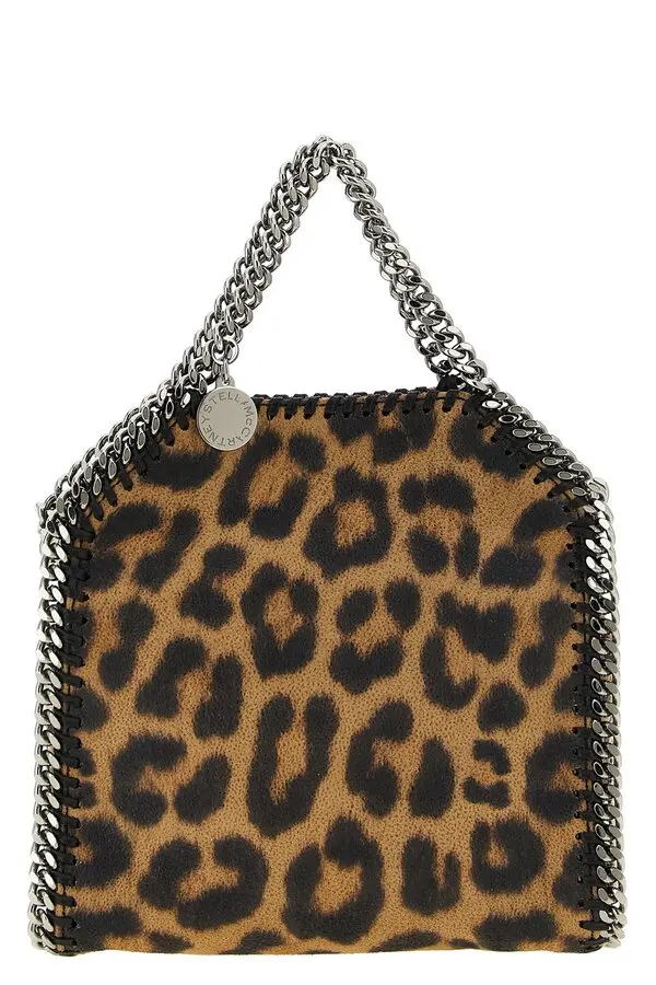 Stella McCartney Falabella' Tiny Handbag - Brown