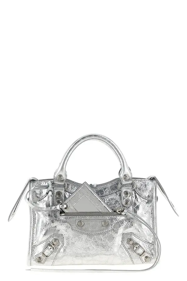 Balenciaga Le City' Mini Handbag - Silver