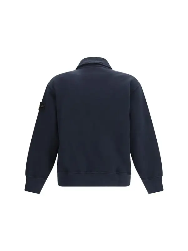 Stone Island 6100054 Tubular Cotton Sweatshirt - Blue