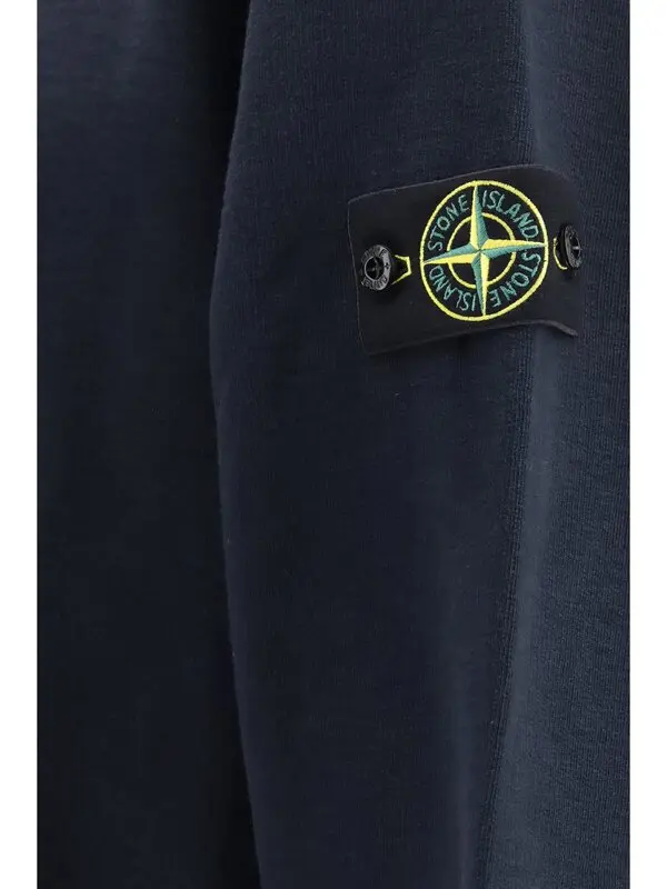 Stone Island 6100054 Tubular Cotton Sweatshirt - Blue