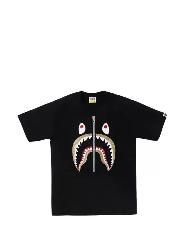 A BATHING APE Glitter Shark T-shirt