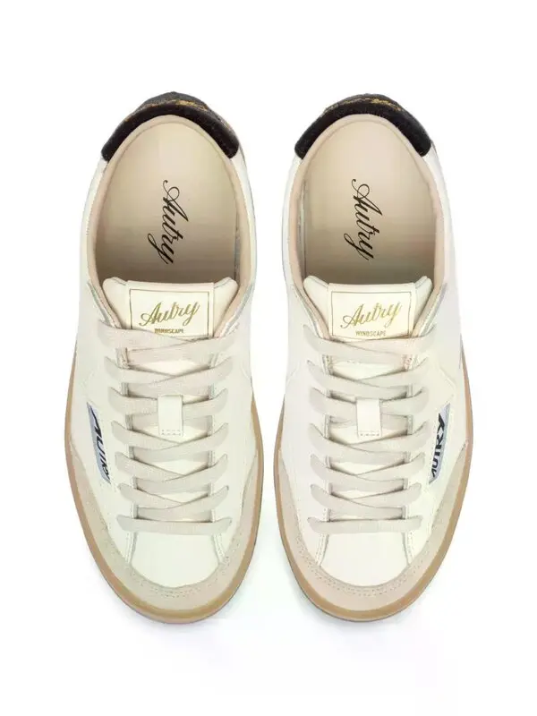 AUTRY Windscape Logo-patch Panelled Sneakers