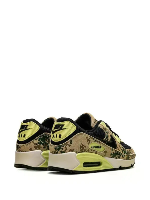 Nike Air Max 90 Premium Camouflage Sneakers - Neutrals