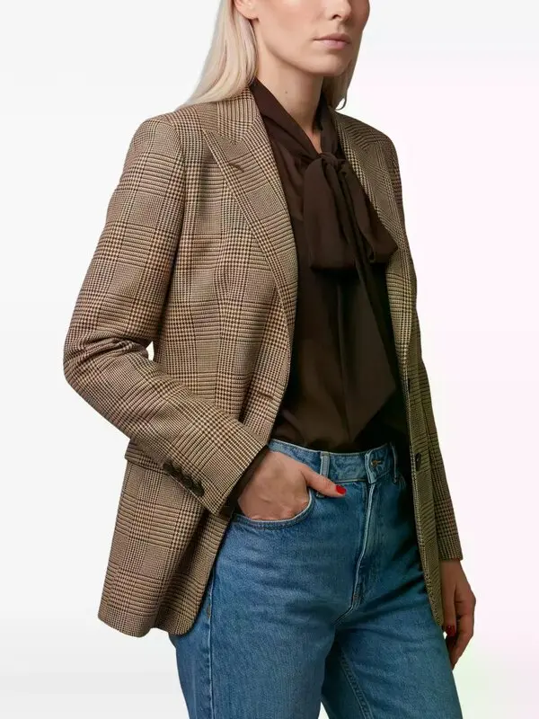 Tagliatore Prince Of Wales Check Single-breasted Jacket