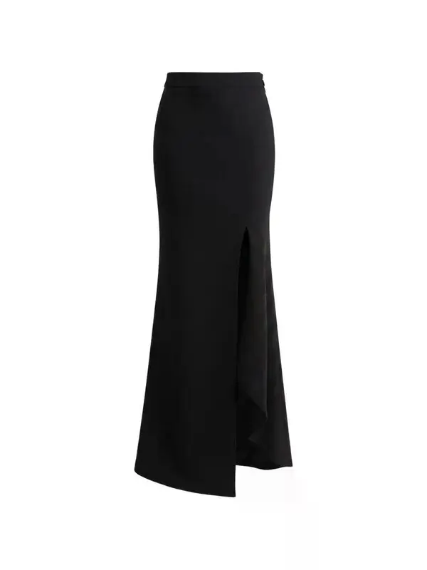 GEMY MAALOUF Ruffled Slit Skirt