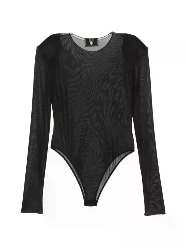 ANIYE BY Sheer Long-sleeve Bodysuit
