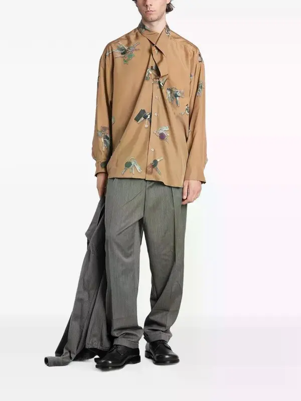 MAGLIANO A Bunch Of Keys Draped Shirt