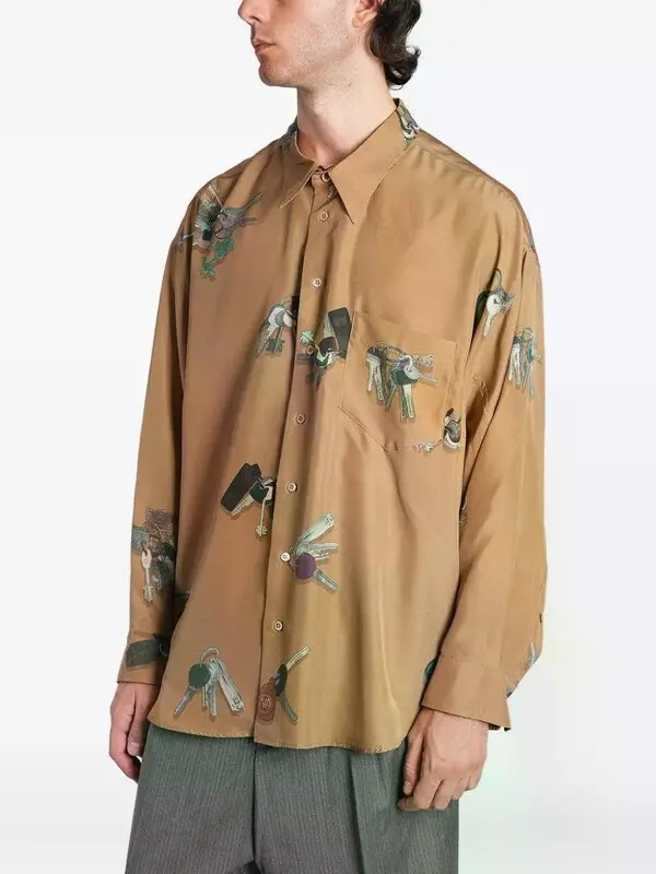 MAGLIANO A Bunch Of Keys Draped Shirt