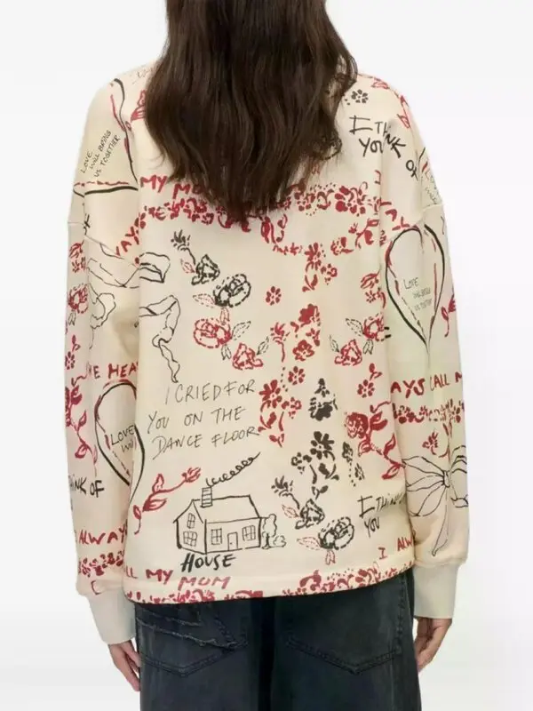Stine Goya X Umbro Graphic-print Sweatshirt